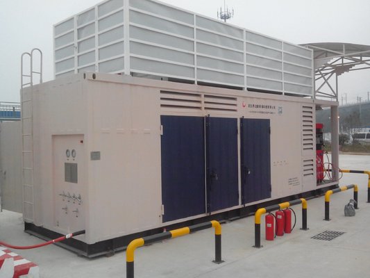 Integrated Modular Stable CNG Filling Stations CNG Refueling Compressor