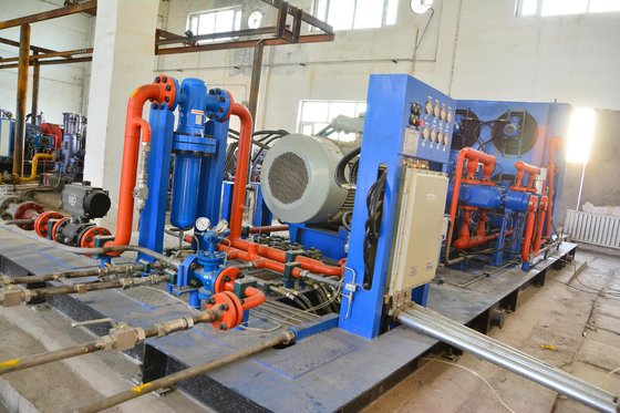Air Cooling CNG Mother Station Small Natural Gas Compressor 7500×3000×2900mm