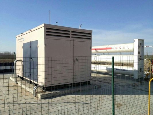High Pressure Modular Two Stage CNG Station Compressor 48KW 1000Nm3