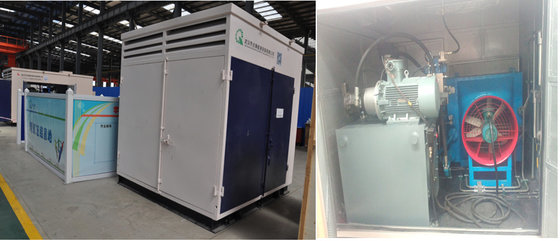 Economical Reciprocating CNG Filling Stations For Small City 500Nm3/h