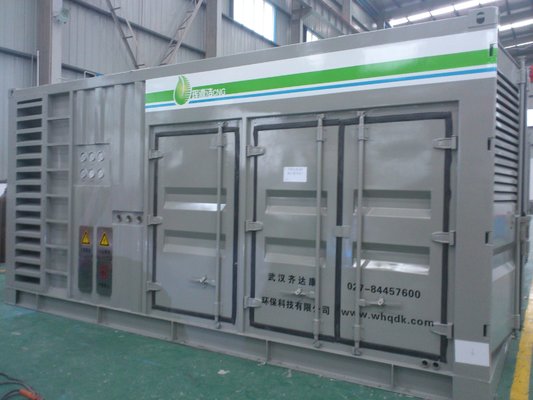 Insulated 1500Nm3 CNG Refueling System , Car Natural Gas Compressor