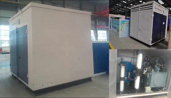Air Cooling Hydraulic Cylinder 500Nm3  Natural Gas Compressor 380V / 50Hz