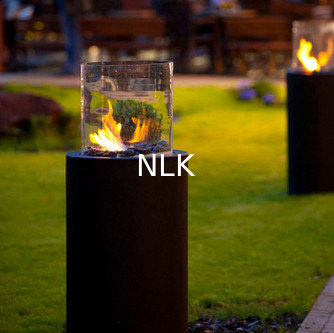 high quality ecofriendly black bio ethanol fireplace  freestanding ethanol fireplace /lanscape fireplace