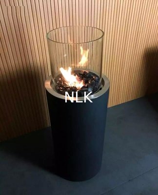 high quality ecofriendly black bio ethanol fireplace  freestanding ethanol fireplace /lanscape fireplace