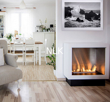 high quality eco-friendly intelligent ethanolfireplace freestanding bio ethanol fireplace