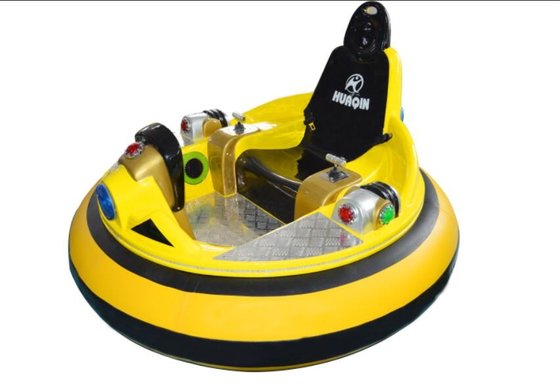 Colorful space ship inflatable bumper car fiberglass bumper car kids electric car outdoor UFO bumper car for sale