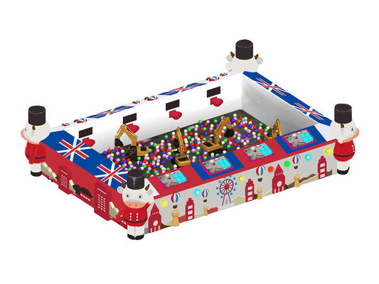 China brand indoor children playground amusement rides kids excavator for sale