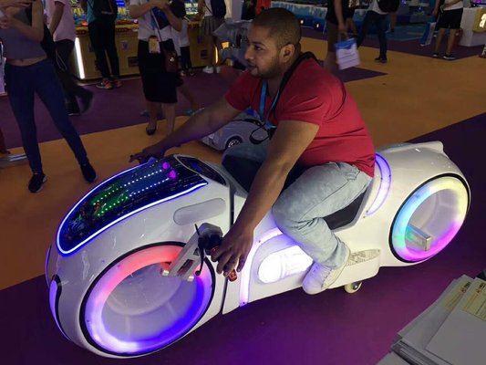 New design amusement kiddie rides motorcycle battery remote control speed bike ride for adult and kids