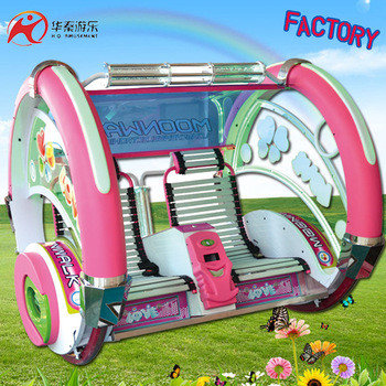 Attractions in china outdoor or indoor amusement park equipment 360 degree swing le bar ride happy car