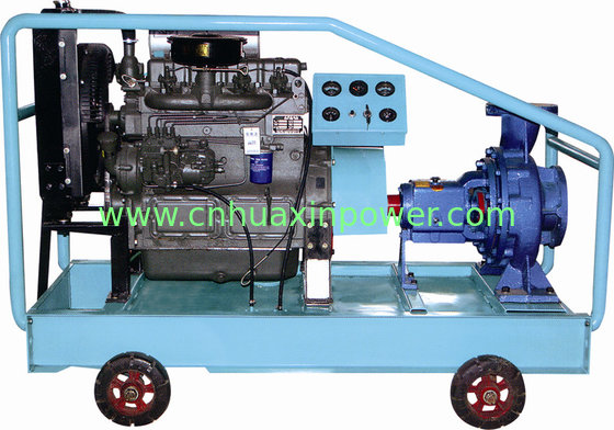 Movable Diesel Water Pump Set with Wheel Trailer