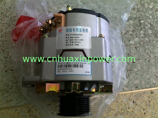 Charger alternator for Weifang Ricardo Engine 295/495/4100/4105/6105/6113/6126 Engine Parts