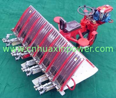 8 rows High speed Paddy Rice transplanter suit for farm