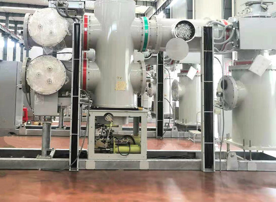 China gas insulated metal encolsed switchgear (GIS) with circuit components CB CT PT supplier