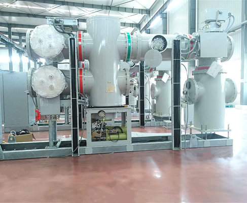high voltage gas insulated switchgear bay module 66kV GIS equipment supplier