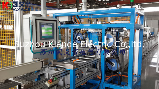Automatic assembly line for busway trunking system,Busbar fabrication equipment, Automatic compact busbar facility, used