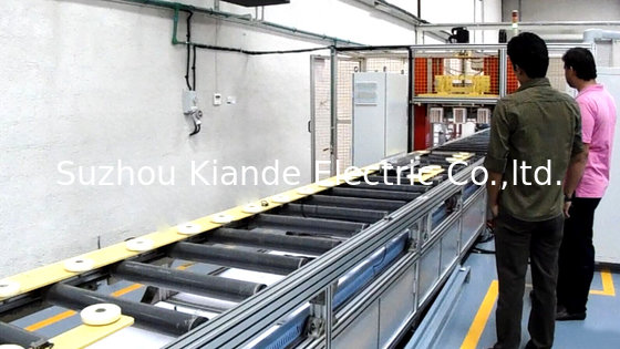 Busbar Trunking Systems packing machine, Busbar Trunking Systems package line. copper bus bar  wrapping machine