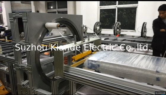 Busbar Trunking Systems packing machine, Busbar Trunking Systems package line.Sandwich type compact busduct packing line