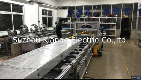 Busbar Trunking Systems packing machine, Busbar Trunking Systems package line.Sandwich type compact busduct packing line