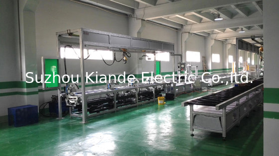 Semi-automatic busbar reversal assembling line, semi-automatic assembly machine.