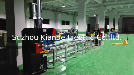 Semi-automatic busbar reversal assembling line, semi-automatic assembly machine.