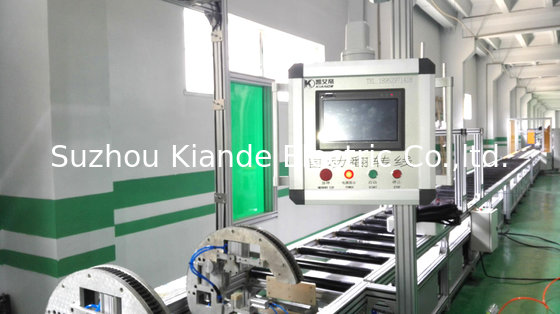 Semi-automatic busbar reversal assembling line, semi-automatic assembly machine.