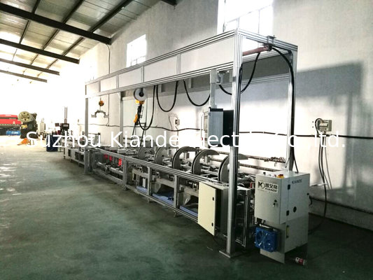 semi automatic processing machine assembly line, Busbar fabrication equipment,semi- auto compact busbar facility, used