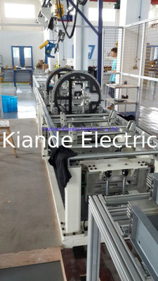 Semi-automatic busbar reversal assembling line, semi-automatic assembly machine.