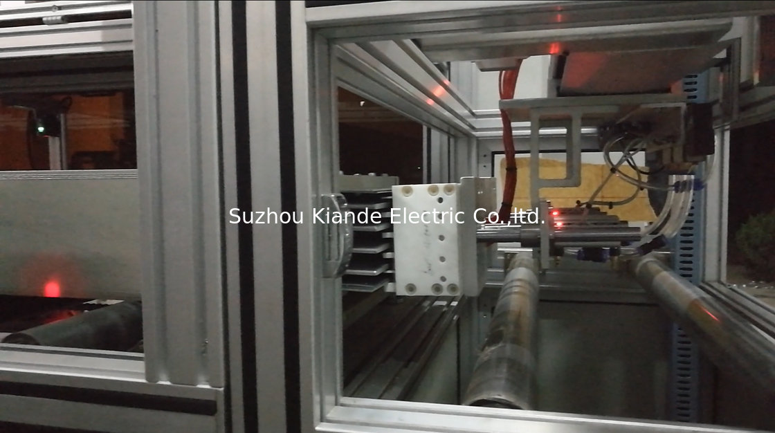 Compact enclosed Busbar CNC online network inspection test line machine busbar trunking system inspection line