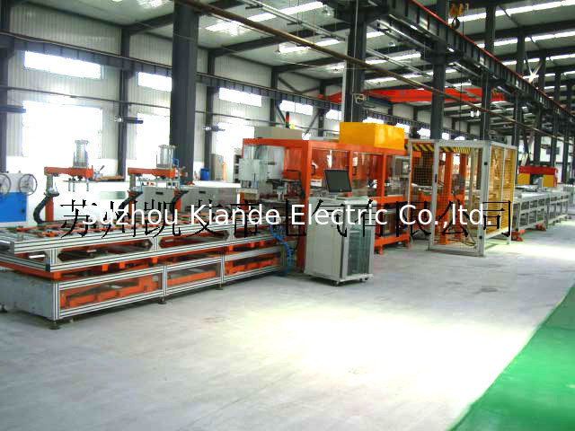 Automatic assembly line for busway trunking system,Busbar automatic processing line, Automatic compact busbar facility