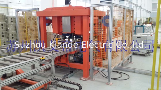 Automatic assembly line for busway trunking system,Busbar fabrication equipment, Automatic compact busbar facility, used