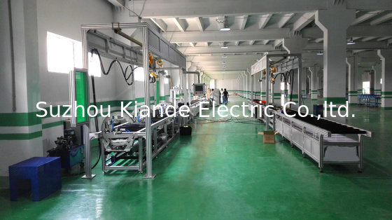 Semi-automatic busbar reversal assembling line, semi-automatic assembly machine.
