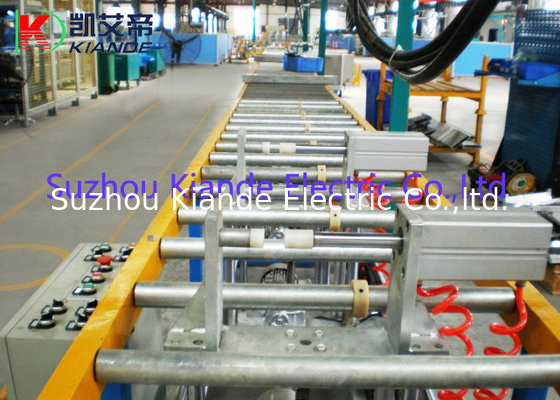 Semi-automatic busbar reversal assembling line, semi-automatic assembly machine.