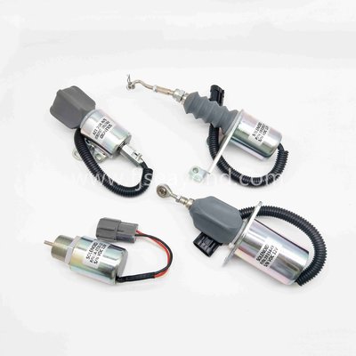 SA-3838 12V 24V DC Diesel Engine Fuel Shutoff Stop Solenoid Coil Valve