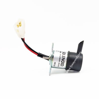 Seayond 12v 24v Generator Diesel Excavator Engine Fuel Stop Solenoid 052600-4151