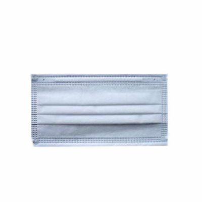 Foldable Disposable Face Mask Non-Woven 3 Ply Disposable Blue Face Mask Earloop