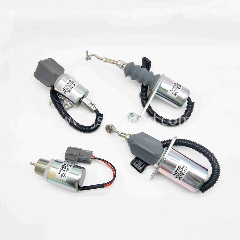 SA-3838 12V 24V DC Diesel Engine Fuel Shutoff Stop Solenoid Coil Valve