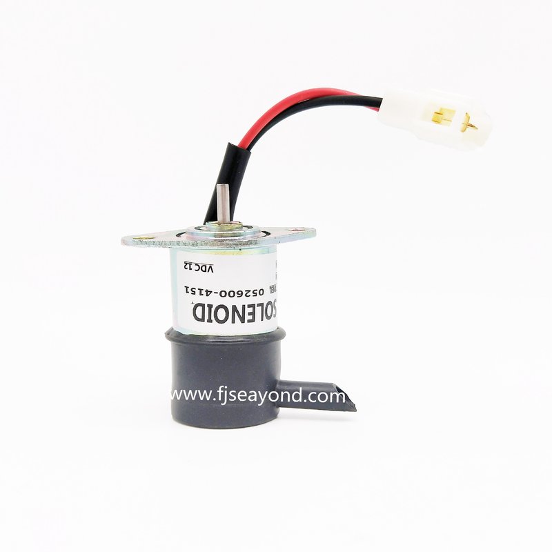 Seayond 12v 24v Generator Diesel Excavator Engine Fuel Stop Solenoid 052600-4151