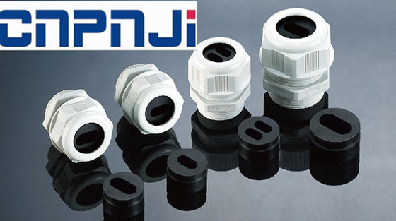 IP68 Pa66 Nylon waterproof cable gland for flat cable with UL certificated