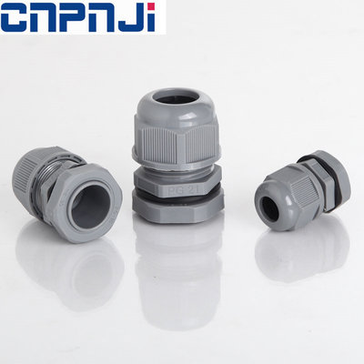 china factorygrey pa66 -40℃ - 100℃ cable gland -40 to 100 degree mg pg cable gland pp