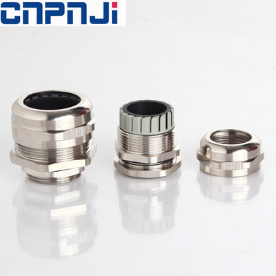 HIGH QUALITY Brass nickel plated metal M80 cable gland wire range55-62