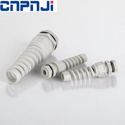 CNPJ IP68 UL CERTIFICATE  M12 M16 M20 short thread strain relief cable gland cord grip with pigtail