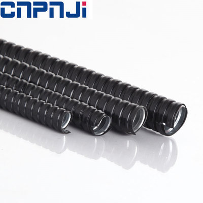 CNPJ manufacturer series plastic coated galvanized metal flexible corrugated conduit pipe