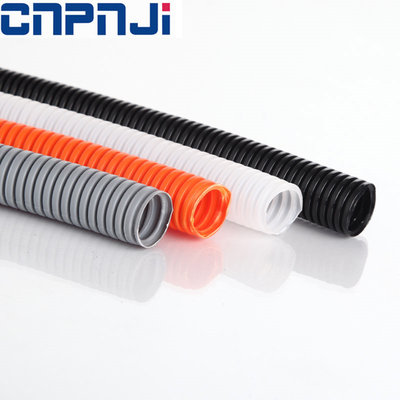 CNPJ PA PE PP material flexible corrugated pipe conduit AD25 AD28.5 AD34.5 AD42.5 AD54.5