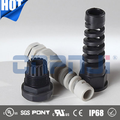 CNPJ IP68 bend proof long thread short thread strain relief cable gland cord grip with pigtail