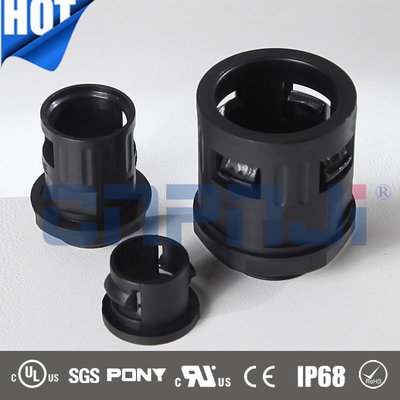 CNPJ IP68 nylon PA66 m16 m18 m20 fast connector for flexible corrugated pipe AD15.8