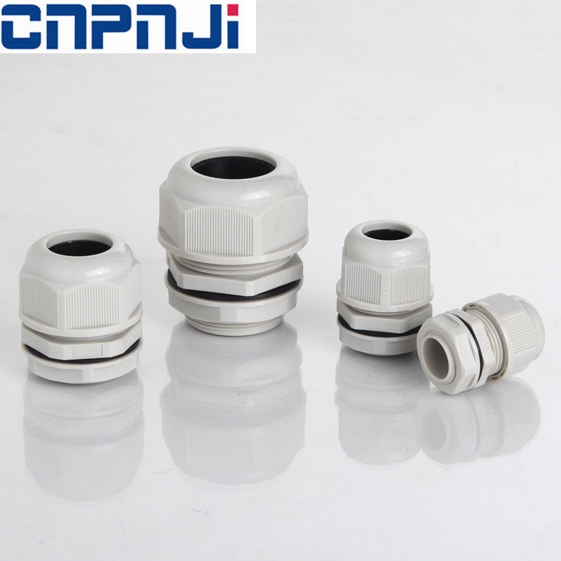 china factorygrey pa66 -40℃ - 100℃ cable gland -40 to 100 degree mg pg cable gland pp
