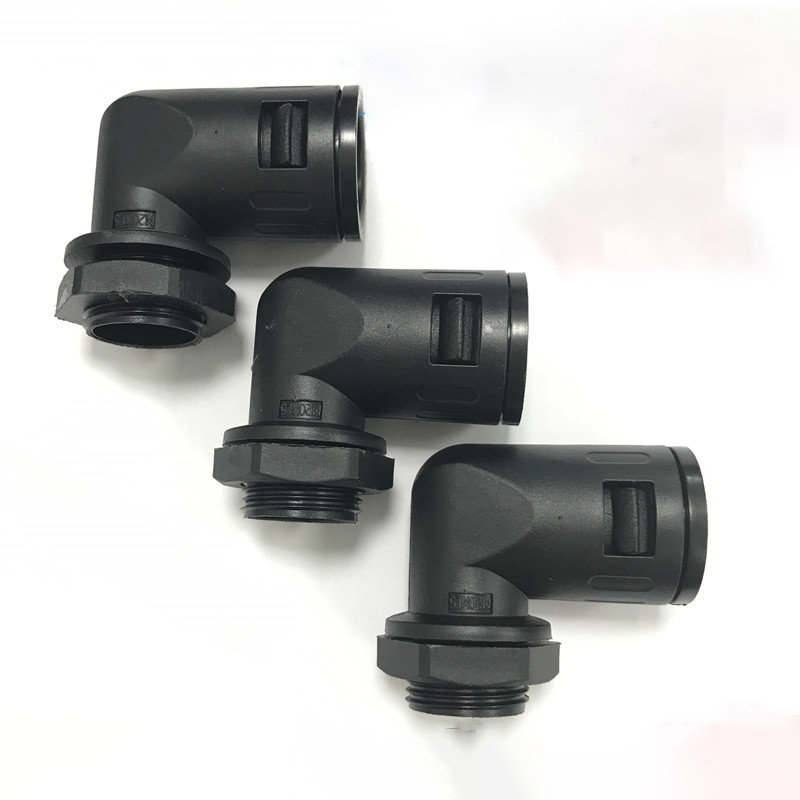 china manufacturer PG M type fast and quick connector nylon flexible conduit adaptor