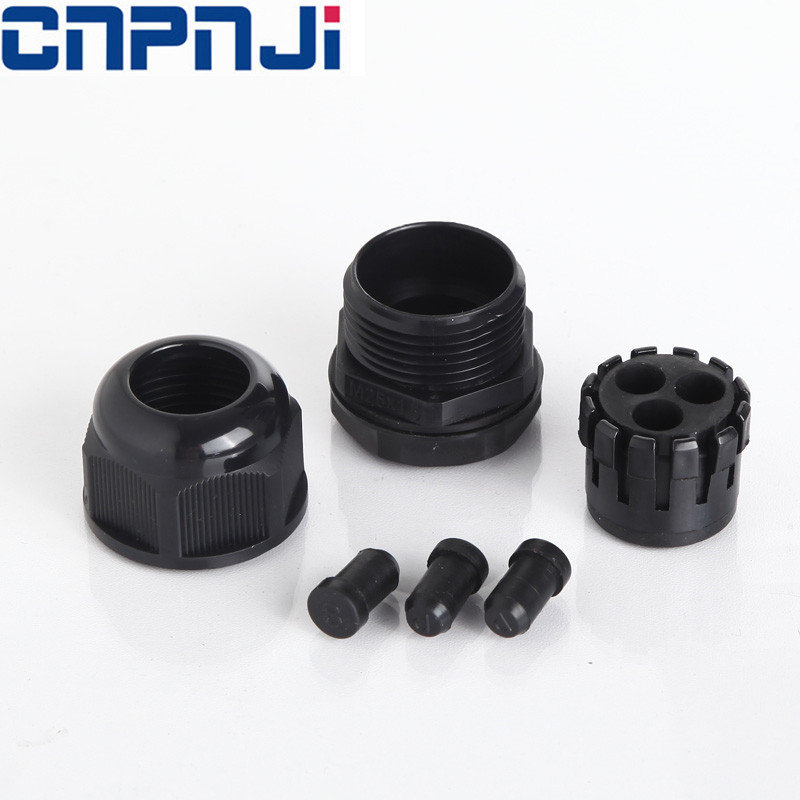 CNPJ UL  PA66  explosion-proof waterproof M46-B nylon multiple connectors cable gland
