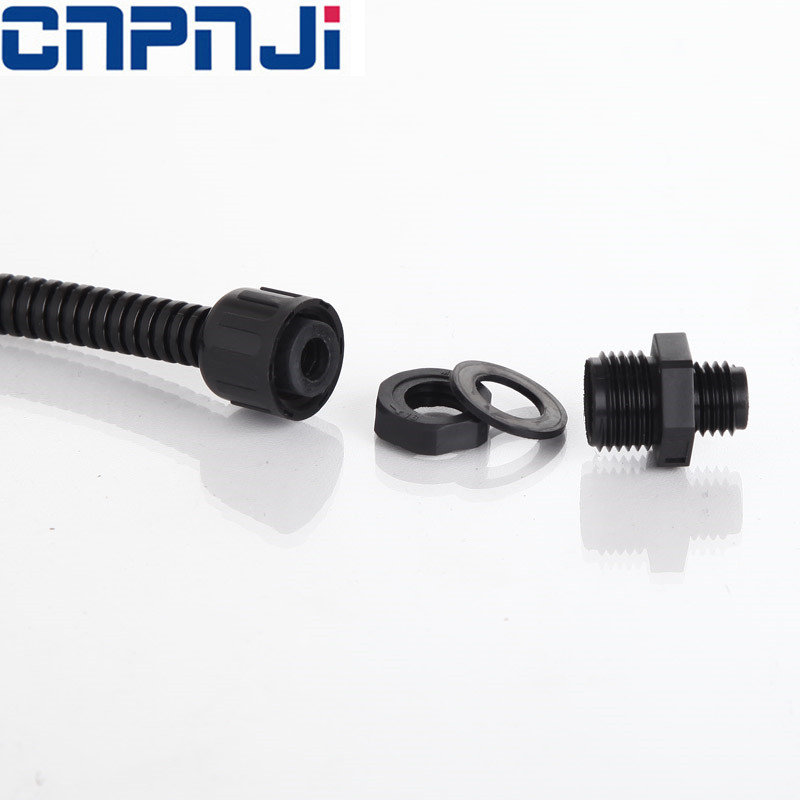 CNPJ supply PP series flame retardant PP material flexible pipe with cable conduits
