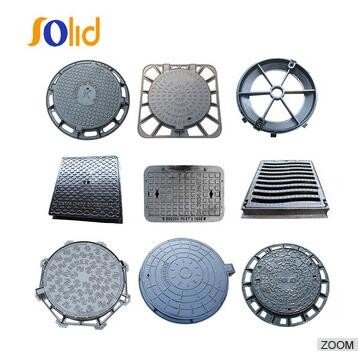 High quality EN124 ductile iron manhole sewer cover